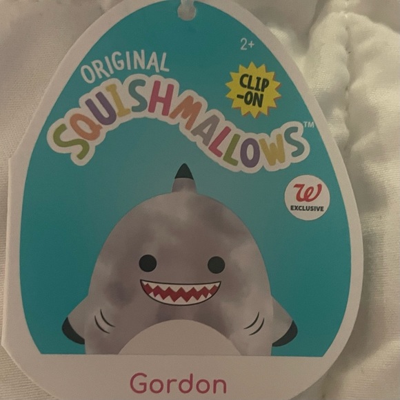 Squishmallows | Other | Gordon The Shark Squishmallow Key Chain Clip On ...